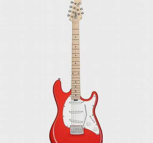 Электрогитара Sterling by Music Man Cutlass CT30SSS Maple FB Fiesta Red