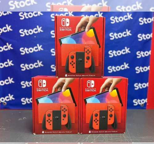 Nintendo Switch OLED Mario Red Edition, 64 ГБ