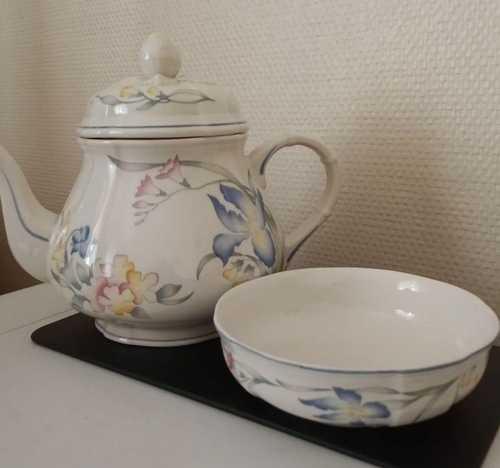 Villery&Boch Riviera, чайник+ салатник