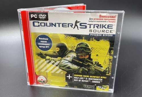 Counter Strike Source. PC диск для компьютера. DVD