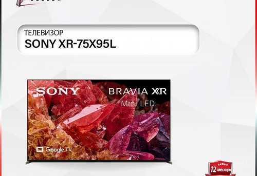 Телевизор Sony XR-75X95L HDR, Triluminos, LED, чер