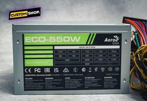 Блок питания AeroCool Eco 550W