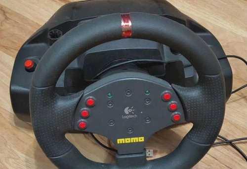 Руль logitech momo racing 900 градусов