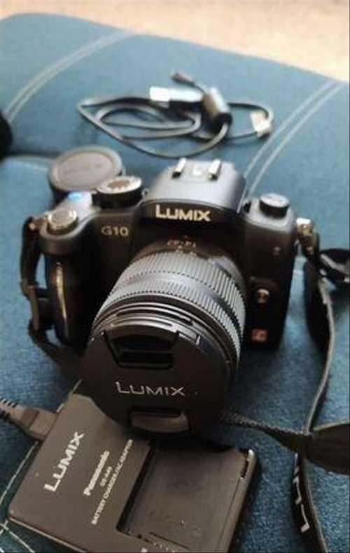 Зеркальный фотоаппарат Panasonic Lumix G10