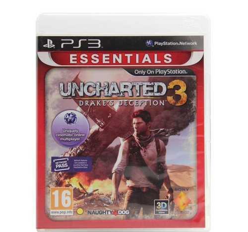 Uncharted 3 Иллюзии Дрейка (PS3, PL/ES, RU)