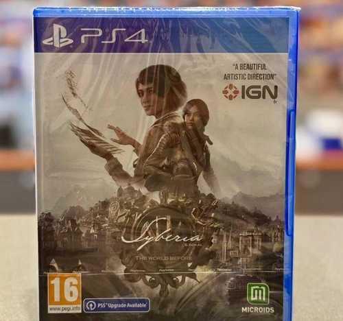 Syberia: The World Before. PS4. Новые