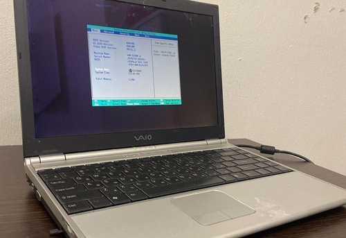 Ноутбук sony vaio PCG-6J3P