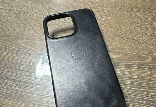Оригинальный кожаный чехол iPhone 13 pro