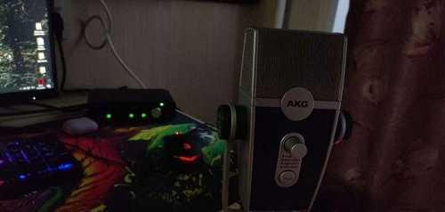 Конденсаторный микрофон usb akg