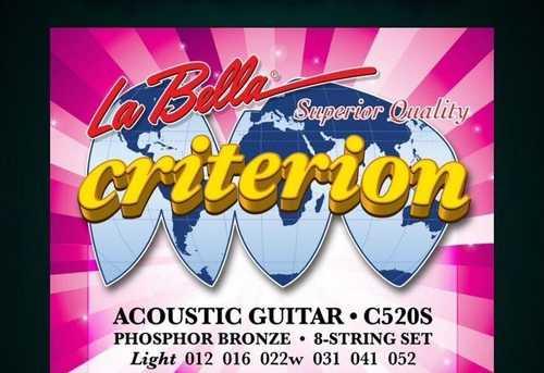 Струны для гитары La Bella C520S Criterion Light