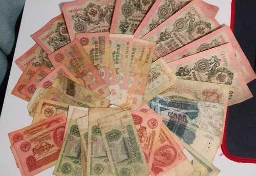 Банкноты царские и советские