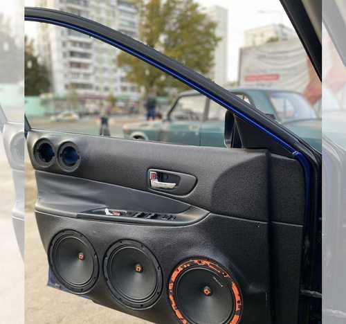 Дверные карты Mazda 6 gg автозвук