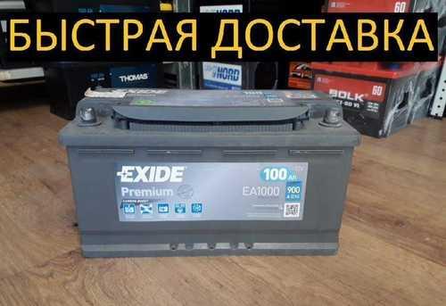 Аккумулятор бу 100Ач Exide