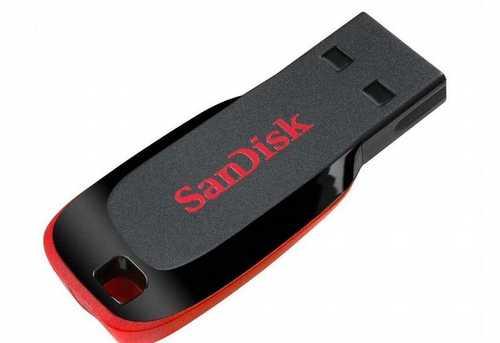 Память USB Flash 64 гб SanDisk Cruzer Blade