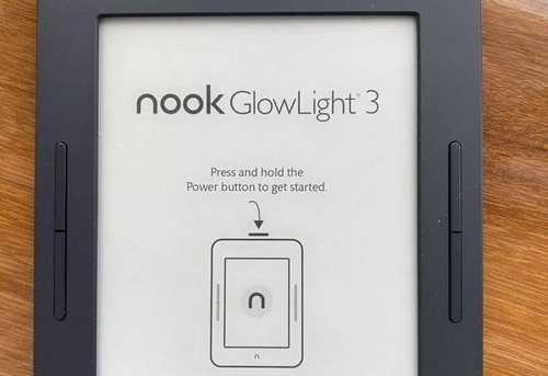 Электронная книга Nook Glowlight 3