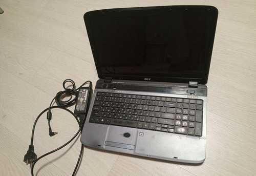 Ноутбук 15.6" Acer Aspire 5536G, 250 ГБ, Athlon X2 QL-65, RAM 3 ГБ, ATI Mobility Radeon HD 4570 0.5 ГБ