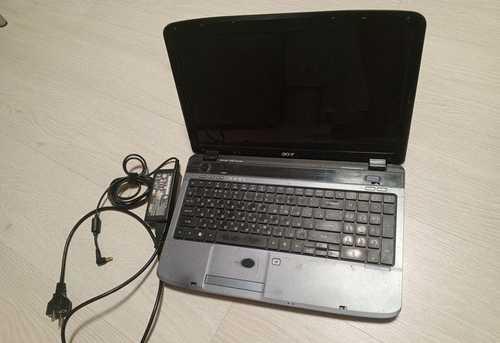Ноутбук 15.6" Acer Aspire 5536G, 250 ГБ, Athlon X2 QL-65, RAM 3 ГБ, ATI Mobility Radeon HD 4570 0.5 ГБ