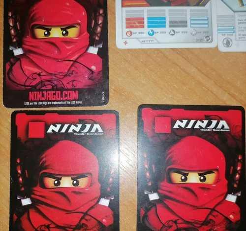 Lego ninjago карточки