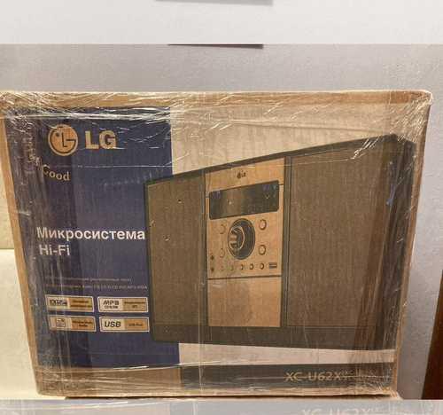 LG Hi-Fi Micro System XC-U62X в коробке