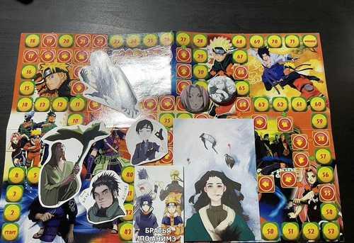 Naruto стикеры открытки значки