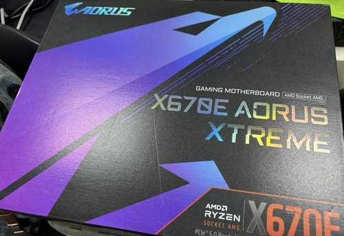 Gigabyte X670E aorus Xtreme E-ATX new AM5