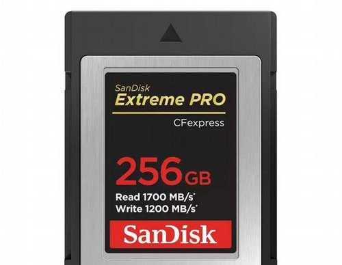 Карта памяти SanDisk CFexpress Type B 256GB Extrem