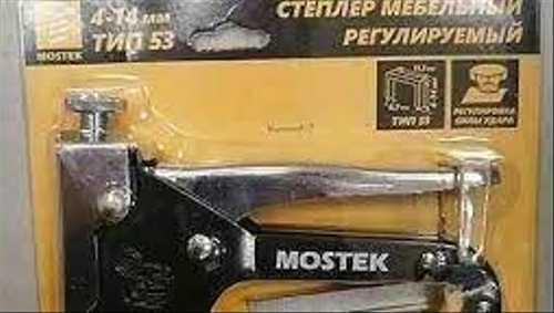 Степлер мебельный MosTek 4-14 мм (тип 53)