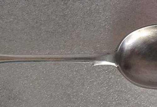 Серебряная столовая ложка 84 пробы 1890 год