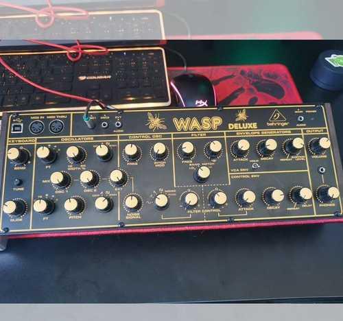 Аналоговый синтезатор Behringer wasp deluxe