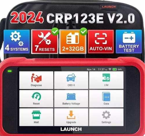 Сканер launch x 431 CRP123E v2.0