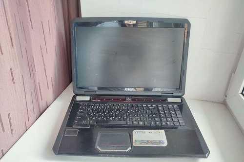 Ноутбук MSI GT780DX на разбор
