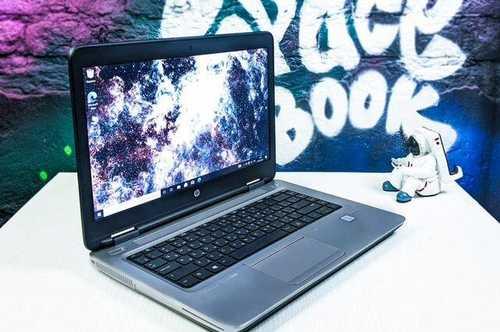 Космический ноутбук Hp probook 640 g3 с Full HD