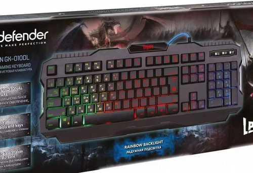 Игровые RGB клавиатуры Defender Legion, Werewolf