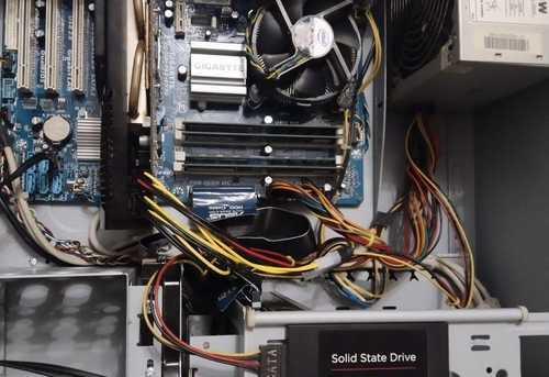 Компьютер 4 ядра, 6 ram, ssd