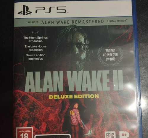 Alan wake 2 ps5 диск
