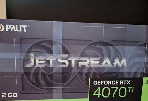 Видеокарта rtx 4070ti palit jetstream