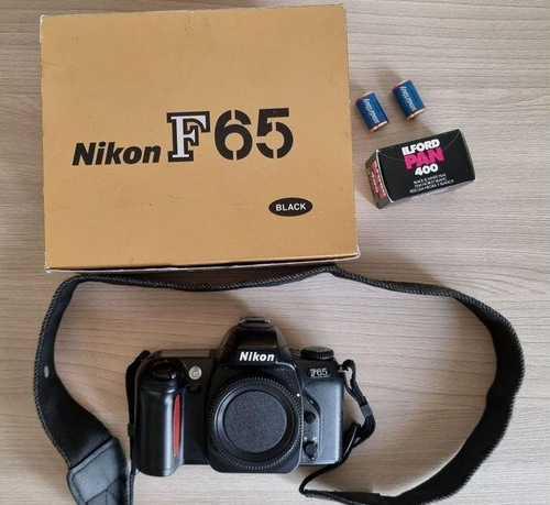 Пленочный фотоаппарат nikon F65