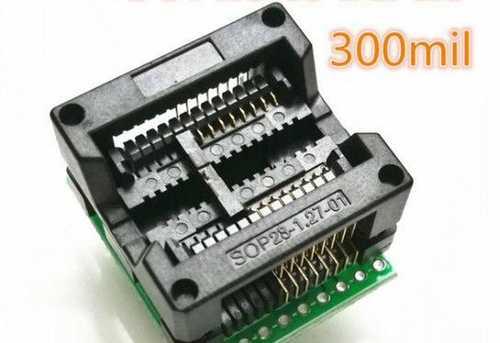Soic16 SOP16 - DIP8 панелька адаптер 300 mil