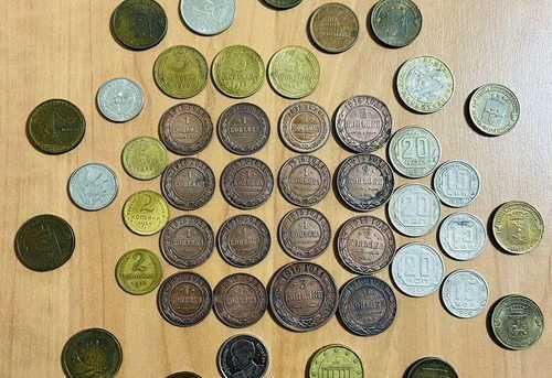 Монеты в коллекцию(Николай 2,ранние советы и т.д)