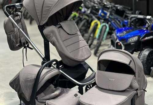 Детская коляска Luxmom 780 3в1 серый