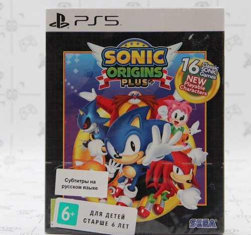 Sonic Origins Plus (PS5, Новый)