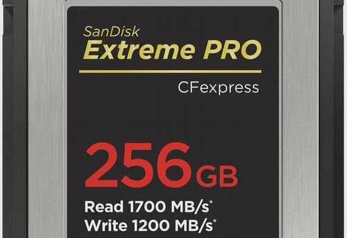 SanDisk CFexpress Type B 256GB. новый