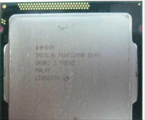 Процессор Intel Pentium G645