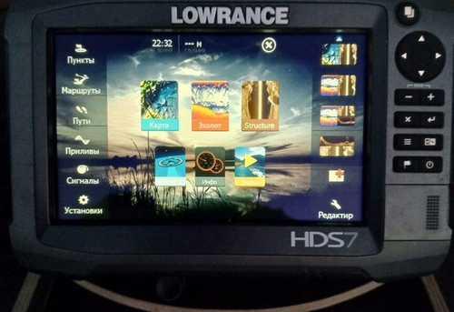 Эхолот lowrance hds 7 gen 3