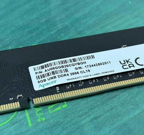 Apacer DDR4 8 Гб 2666 мгц CL19