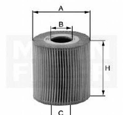 Фильтр масляный mann-filter hu 1381 x (hu1381x)