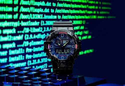 Мужские наручные часы Casio G-Shock GA-700RGB-1A
