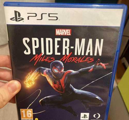 Spider man miles morales ps5 человек паук ps5