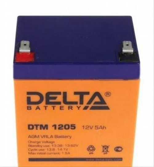 Аккумуляторная батарея для ибп Delta DTM 1205