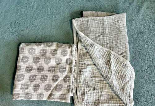 Муслиновое одеялко и пеленка